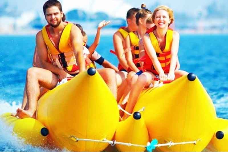 Banana Boat Ride - Boat Ride in Dubai - Water Sports - JTR Holidays