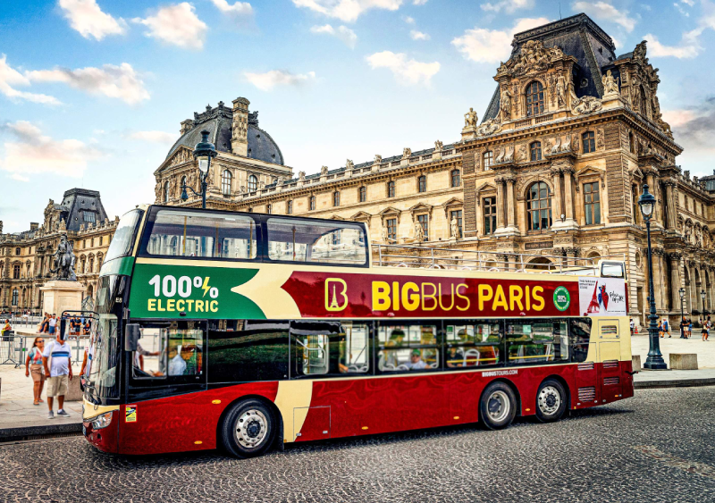 Big Bus Paris Hop on Hop Off Tour – Explore Paris at Your Own Pace ...